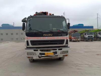 중국 2013 산 Y 52m 콘크리트 펌프 트럭 낮은 작업 시간 실린더 타입 건설 기계 판매용