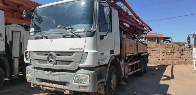 중국 사용 된 2013 MB 트럭에 37m Sy 콘크리트 펌프 콘크리트 붐 펌프 수압 가공 과정 판매용