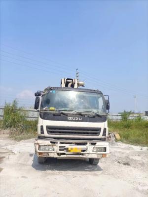 중국 중장비 사용 2010 Isu에 37m Zml 콘크리트 펌프. Zu 트럭 콘크리트 붐 펌프 판매용