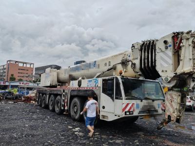 중국 2012 판매 테렉스 350 톤 트럭 크레인 5 팔 크레인 지브와 벤츠 듀얼 엔진 시스템 판매용