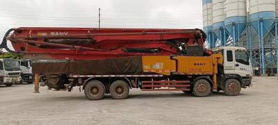 중국 줌리온 푸츠마이스터 52m 콘크리트 붐 펌프 트럭 44000kg 실린더 타입 구조 판매용