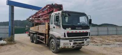 중국 2011 Sanyy 37m 콘크리트 펌프 트럭 시장 내에서 진동 폭 2.6mm 판매용