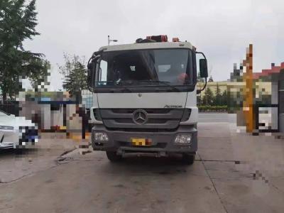 중국 사용 된 반 건조 샷 콘크리트 2012형 52m Sy 콘크리트 펌프 MB 트럭 콘크리트 붐 펌프 판매용