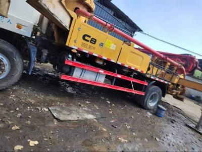 중국 콘크리트 펌프 트럭 2018 Sanys 38m 반 건조 샷 콘크리트 판매용