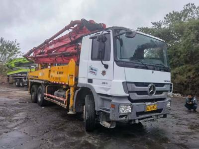 중국 2020 Sanys 37m 콘크리트 펌프 트럭 진동 폭 2.6mm 및 예비 부품 유효 판매용