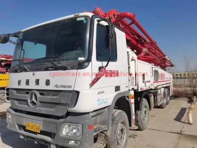 중국 2012 푸츠마이스터 56m 벤츠 기계 콘크리트 장비 콘크리트 붐 콘크리트 펌프 기계 판매용
