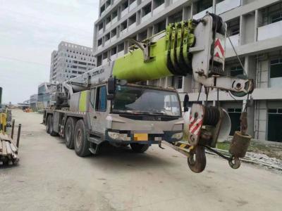 China 2016 Zoomlion 80t Mobile Crane Truck Crane Used Crane for Good Original in and Green for sale
