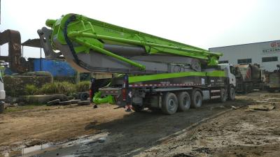 중국 63m 콘크리트 펌프 트럭 2014년에 리노베이션 Zoomlion ZLJ5330THBK 모델 판매용