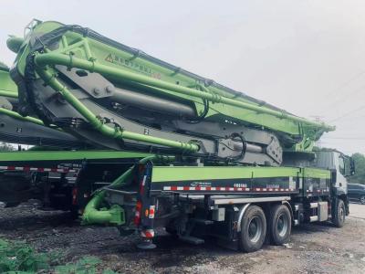 중국 트럭 탑재 펌프 2022 줌밀리온 56m 진동 폭 2.6mm를 위한 콘크리트 붐 펌프 판매용