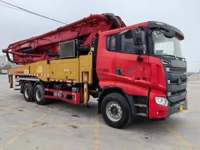 중국 높은 생산성 빨간색 37m 48m 49m 53m 56m 62m 트럭에 장착된 콘크리트 펌프 판매용