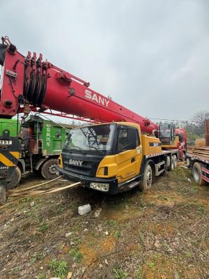 中国 赤と黄色 安価なミニS トラッククレーン モバイルクレーン 25T 建設用 販売のため