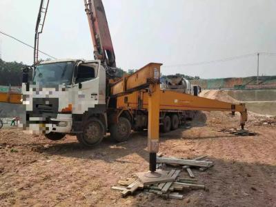 중국 2013 Putzmeister 49m 사용 된 콘크리트 붐 펌프 시장에 메르세데스 벤츠 건설 기계 판매용