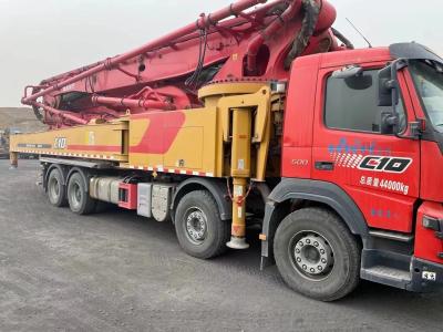 중국 2021년에 6개의 부름 섹션으로 된 볼보 차시의 고생산성 60m 콘크리트 펌프 판매용