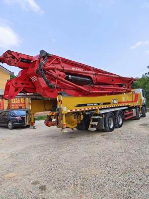 China Perfect Original Condition 62m 4 Axles Used Concrete Pump Truck Construction Machine for sale