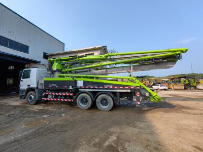 중국 13750*2500*4000 Zoomlion 63m 콘크리트 펌프 붐 펌프 2014년 사용 신축 상태 판매용