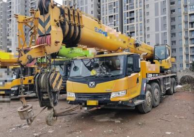 China Yellow 50 Ton Mobile Truck Crane with Maximum Lifting Height 40m 18 Years Experience for sale