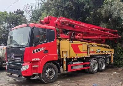 China 2021 Sy 43m Concrete Pump Ready Mix Batching Plant Boom Pump Good Original Condition for sale