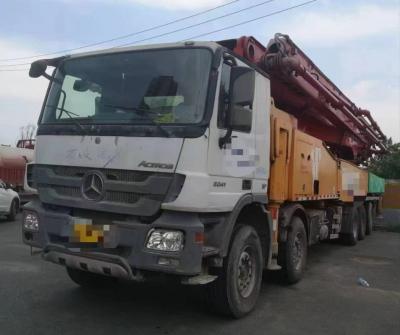 중국 완벽한 원래 상태 2013 Sy 62m 콘크리트 펌프 벤츠 10*4 트럭 직판 판매 판매용