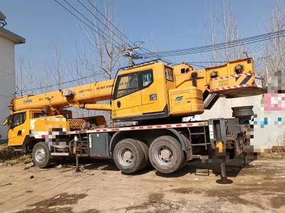 중국 Xc Mg 25톤 테리안 이동 크레인 다음 프로젝트를 위한 트럭 탑재 망원경 크레인 판매용