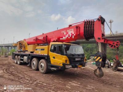 China 60 Tonnen 21 Jahre STC600T6 Mobilkran Höchsthebehöhe 40 m Nachfrage bei Bedarf zu verkaufen