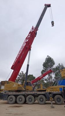 China 2019 Jaar mobiele vrachtwagen kraan Sany vouwbare hydraulische vrachtwagen kraan 130 ton Te koop