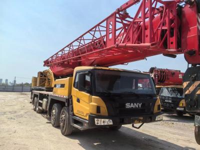 Used Hydraulic Mobile Crane with Components and Maximum Lifting Weight of 50 Tons