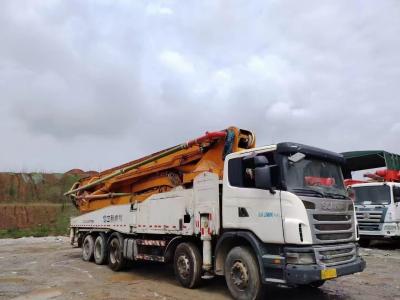 중국 준 건조 샷 콘크리트 타입 Zoomlion 60m 콘크리트 펌프 트럭 건설 장비 판매용