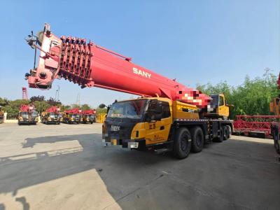 China SA Ny Mobilfahrzeugkran 100 Tonnen Hochkapazität Klappkonstruktion ISO9001 Zertifizierung zu verkaufen
