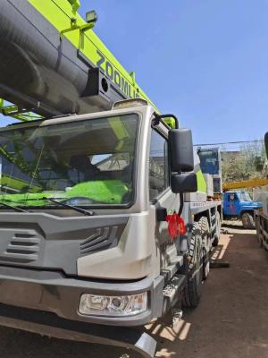 중국 21년 7부름 이동 크레인 5팔 기브 95톤 완벽한 상태 녹색 판매용