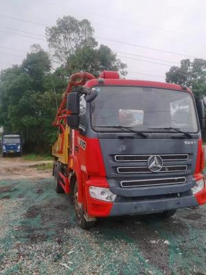 중국 29000kg 사용 된 콘크리트 펌프 트럭 기계 장비 트럭 탑재 펌프 2021 Sy 43m 판매용