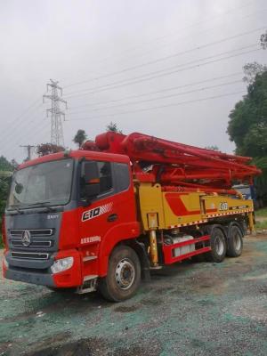 중국 부품 43m 콘크리트 붐 펌프 트럭 펌프 장착 중장비 콘크리트 믹서 판매용