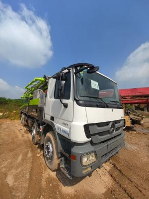 중국 13750*2500*4000 2012 Zoomlion 49m 콘크리트 펌프 벤츠 트럭에 장착 판매용