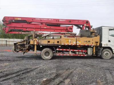 China 18000kgs Concrete Pump Truck Mounted Pump 30m Boom Used Machine Equipment 2018 Sy for sale