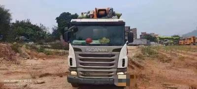 중국 사용 된 2012 Cifa 58m 콘크리트 펌프 탑재 펌프 건설 기계 판매 58000.0USD 판매용