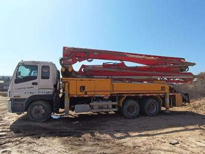중국 2007 푸츠마이스터 38m 콘크리트 펌프 콘크리트 펌프 반 건조 샷콘크리트 2.6mm 진동폭 판매용