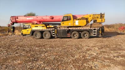 China Gebrauchte 80 Tonnen mobile LKW-Krane von SANY in ausgezeichnetem Zustand zu verkaufen