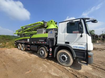 중국 수압 콘크리트 붐 펌프 기계 장비 47m 사용 된 Zoomlion 메르세데스 벤츠 판매용