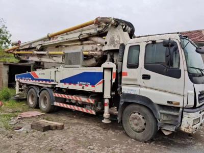 중국 실린더 유형 구조 2012 Zoomlion 38m 건설 장비용 콘크리트 붐 펌프 판매용