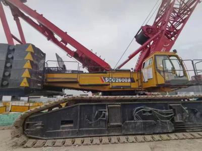 China SY Heavy Industry's 2010 300 Tons Large Crawler Crane with 12*2.99*3.98m Measurements for sale