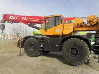 中国 SRC550 ロープクレーン 最大起重能力55トン 黄色と赤 販売のため