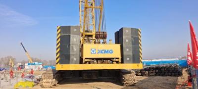 China XGC150-1 5 Shaft Number Crawler Crane with 130 Tons Lifting Capacity at Affordable for sale