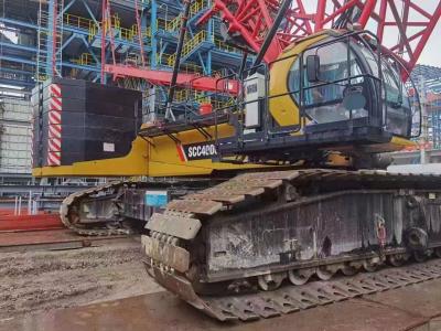 중국 중고용 라티스400 톤 크롤러 크레인 판매용