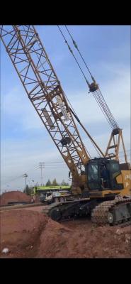 中国 黄色 20年 Xg 85トンのクローラークレーン 建設プロジェクト用の5つのシャフト 販売のため