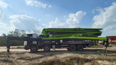 중국 2013 Zoomlion 52m 콘크리트 펌프 트럭 펌프 벤츠 트럭에 콘크리트 펌프 준비 혼합 판매용