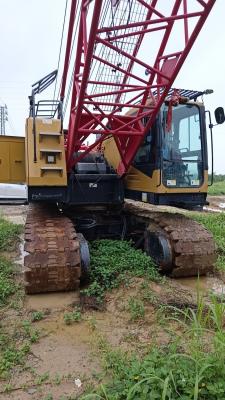 중국 작은 크기의 60 톤 높은 신뢰성 레이시 붐 크레인 판매용