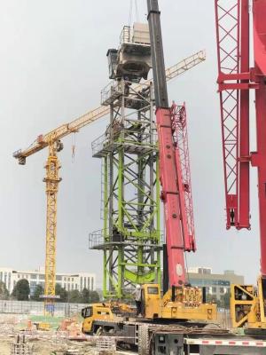 China 2021 Zoomlion Wa7025-10e Used Tower Crane in Original Condition with GS Certification for sale