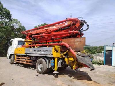China Bomba de concreto 25m Bomba Mercedes Benz Caminhão usado para vibração Amplitude 2,6mm à venda