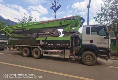 China Green 2021 Sitrak 50m Caminhão de bomba de concreto com chassi Mercedes Benz Caminhão de bomba montada à venda