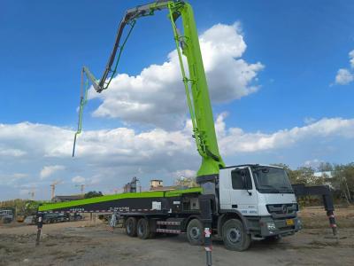 China Perfeito estado renovado 2013 Zoomlion 52m camião usado bomba de concreto para construção à venda