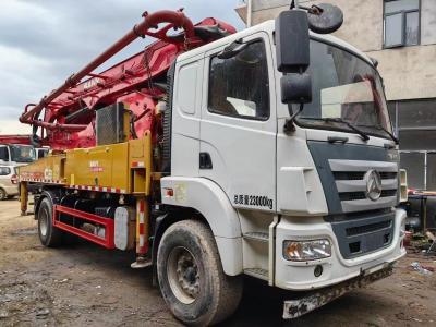 China 2020 Caminhão montado bomba 37m usado bomba de concreto caminhão equipamento pesado bomba de concreto à venda
